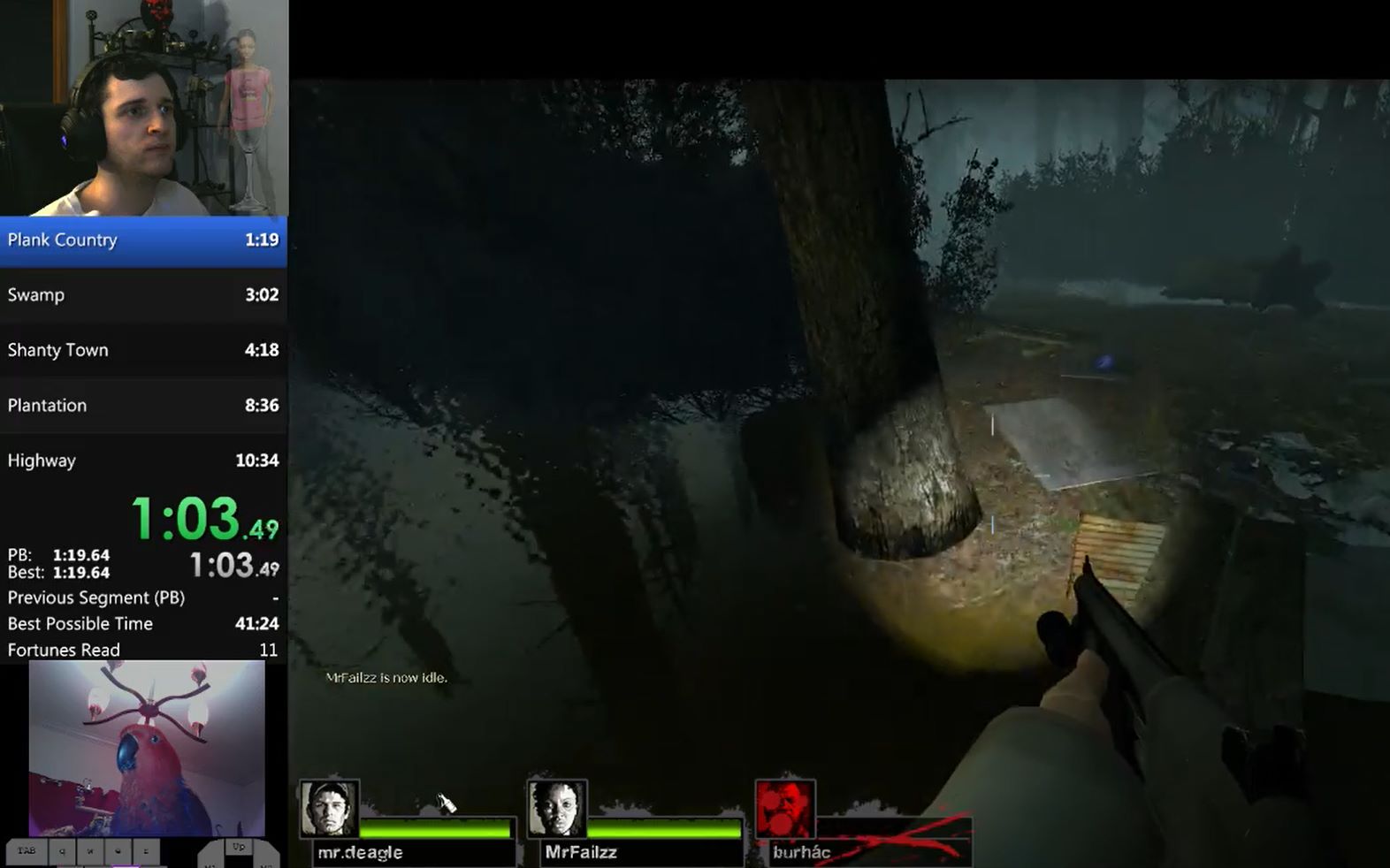 ...之路2】四神合作速通主战役世界纪录,全程高能骚操作! 用时43分54秒