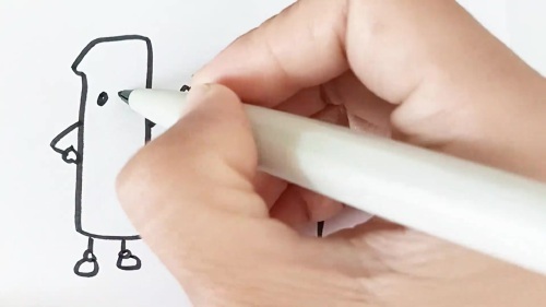 我来教你用数字1绘画