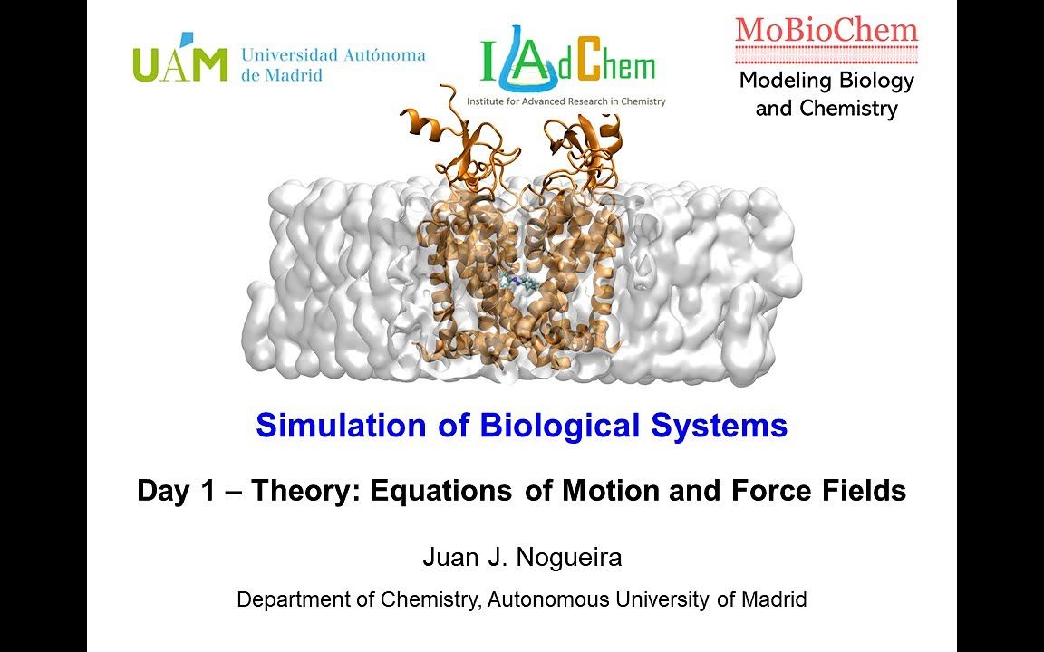【搬运】gmx/Amber分子动力学模拟 理论与实践课 2022 by Jose ...
