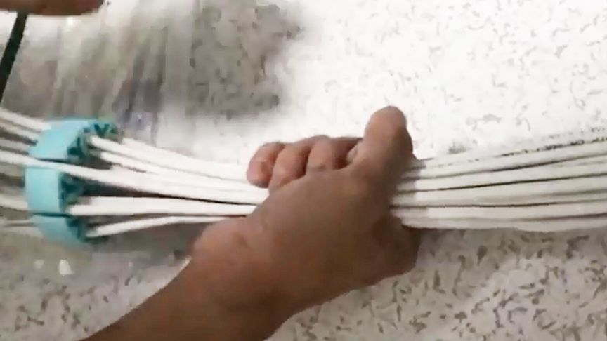 综合布线网线整理