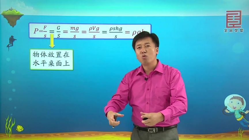 八年级物理 下29.液体压强的计算(下)