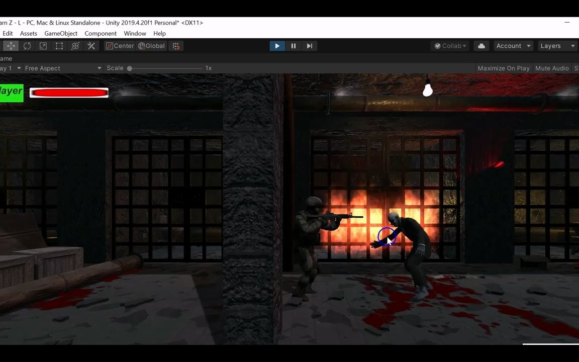 Unity中创建一个恐怖僵尸游戏实例制作视频教程 RRCG