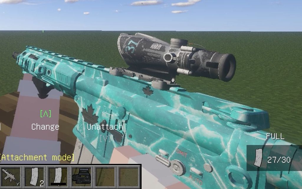 在MC里用墨冰2.5R4C,2.5MP7.把彩六带到MC!在MC里实现墨冰2.5...