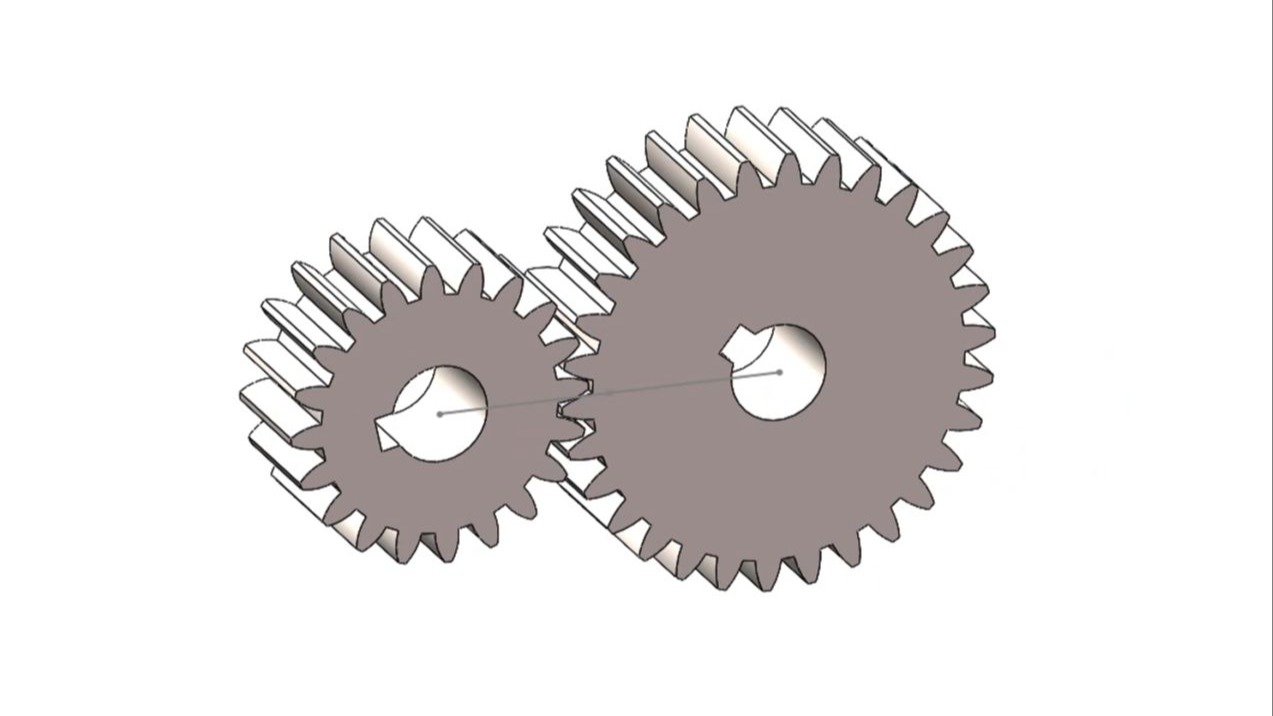 Solidworks齿轮绘制:直齿轮建模及啮合装配方法