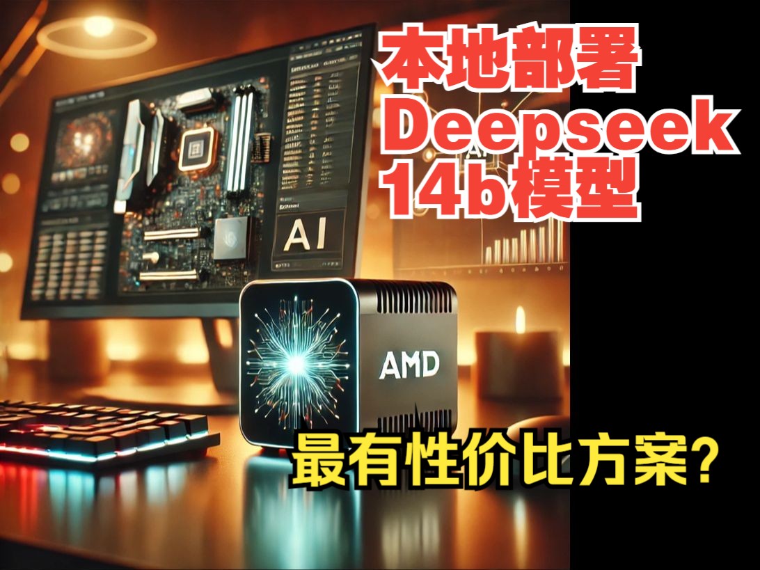 【Vlog】闲聊,苏妈的8040系APU 可能是目前本地部署 Deepseek模型...