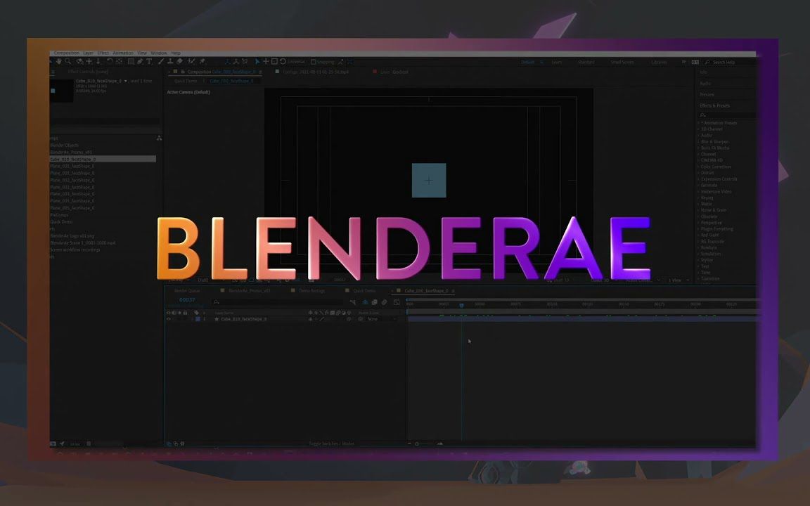 Blender插件-将3D对象和场景数据从Blender连接选择和导出到After ...