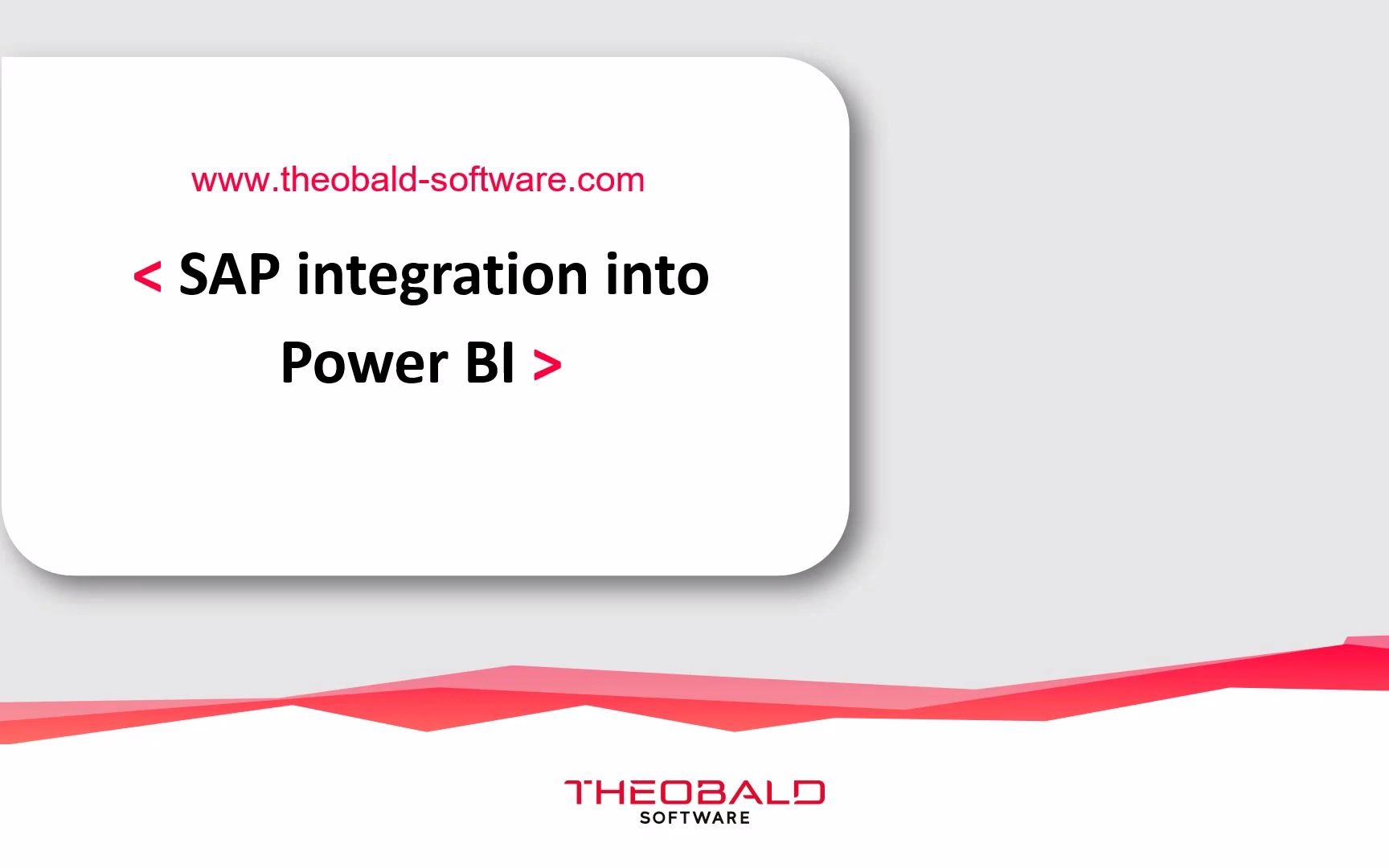 在Power BI中对SAP数据进行商业分析