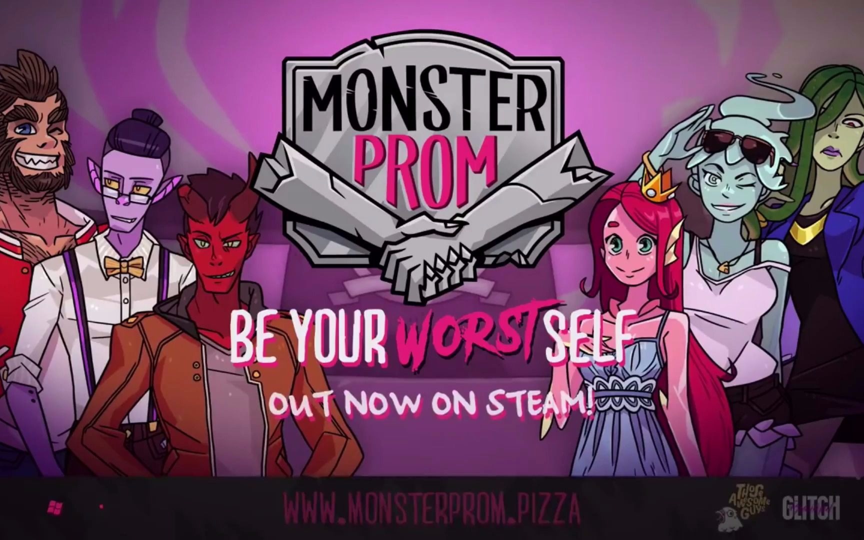 Monster Prom 魔物学园- Release Trailer 官方宣傳短片【中文字幕 大...