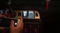 奥迪A6加装路一视360度全景影像行车记录仪手机无线互联数字电视