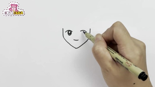 如何画美少女战士简笔画,非常漂亮的卡通人物绘画,女生绘画素材