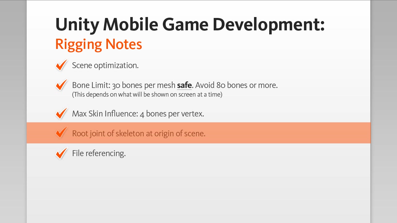 Unity手机游戏开发之骨骼绑定与动画教程-13集(附课程、及工程源文件...