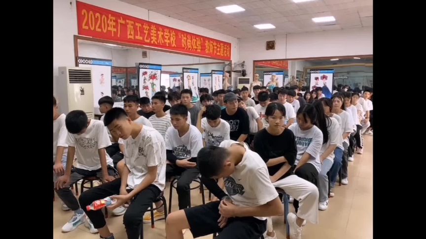 开学季了#迎接2021形象设计美发专业班新生第一天