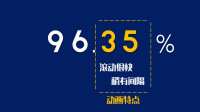 PPT动画视频教程之如何在PPT中制作带小数点的动态数字动画PPT