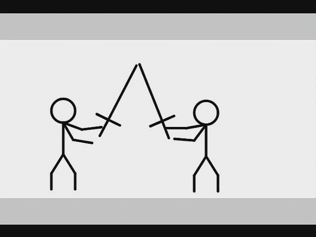 新人UP使用软件制作火柴人动画时虽短但是镜头总共有100多个