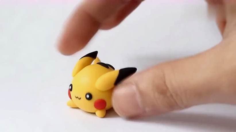 教你三分钟学会做皮卡丘,简单又漂亮,超轻粘土手工