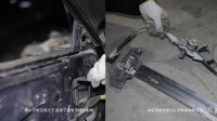 不到100块自己动手, 解决车玻璃升降卡顿异常,简单实用