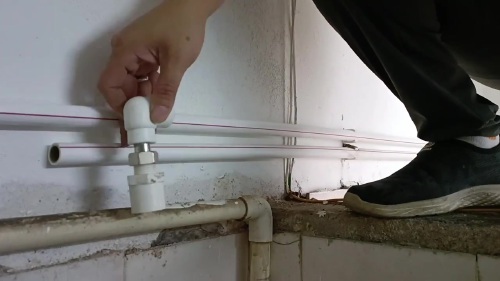 水电安装小技巧水管ppr转pvc电工知识热水器水电工