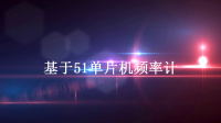 【00053】基于51单片机数字频率计/555定时器/0~300Khz/演示视频
