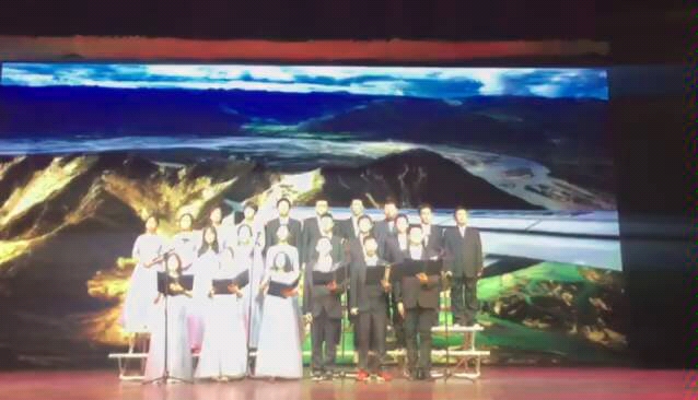 《我的祖国》诗朗诵