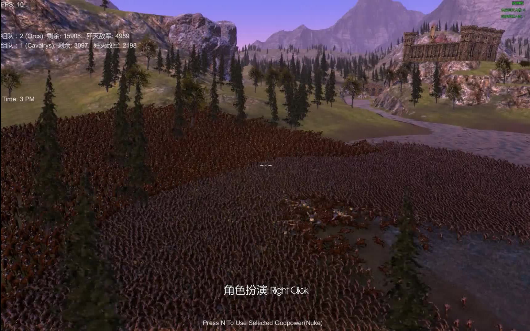 【史诗战争模拟器】超燃巨制:指环王3-帕兰诺平原战役