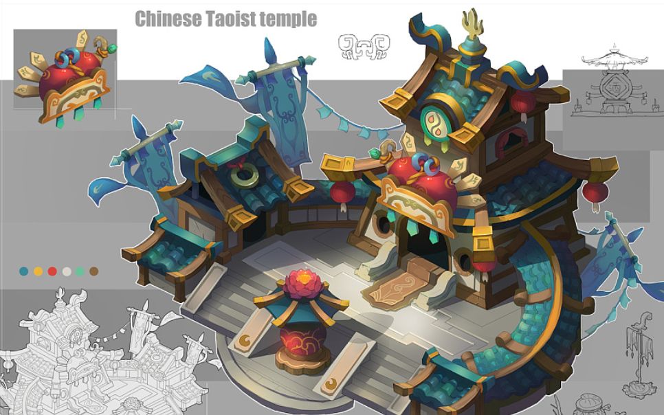 【3Dmax场景建模】从头开始教你,如何制作游戏场景模型