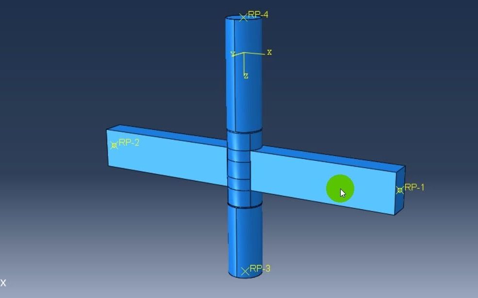 钢管混凝土节点滞回分析