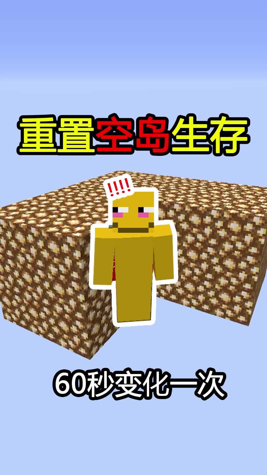我的世界:重置空岛!兄弟们!嘿嘿!