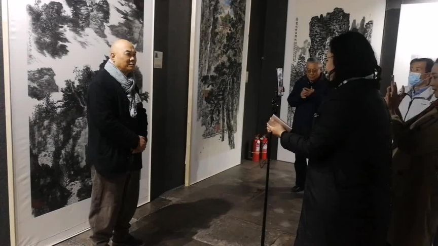 北京故宫紫禁城600周年全国中国画大展现场(2020.11.8太庙)