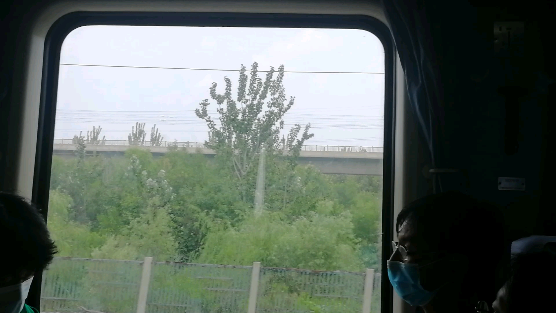 1461次列车即将到达武清杨村