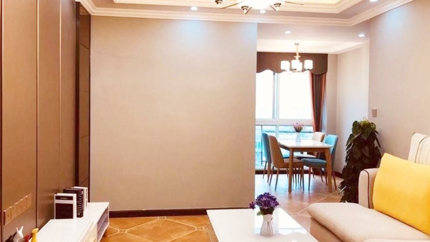 好喜欢这种小户型,阳台改成小餐厅,70㎡挤成三居室,真让人动心