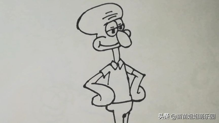 卡通简笔画教程,卡通人物