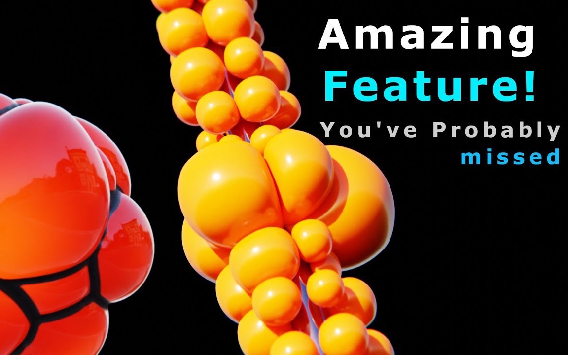 Blender 几何节点+布料物理模拟令人兴奋的动画