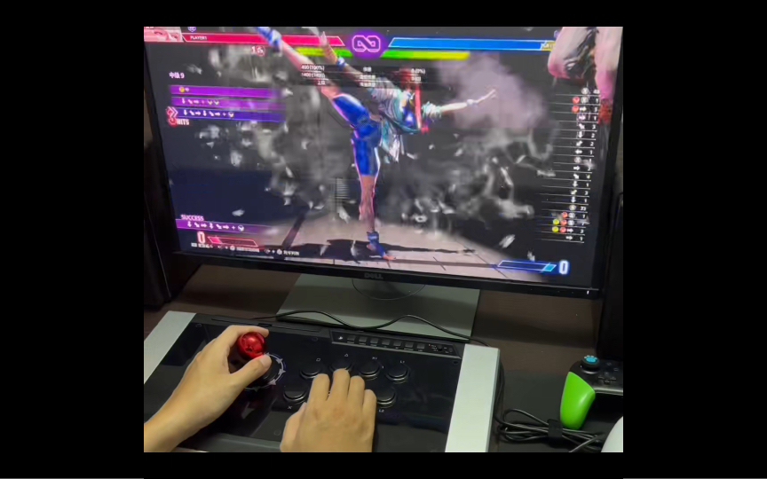 街霸6 摇杆 曼侬连招锻炼挑战攻略手法教学