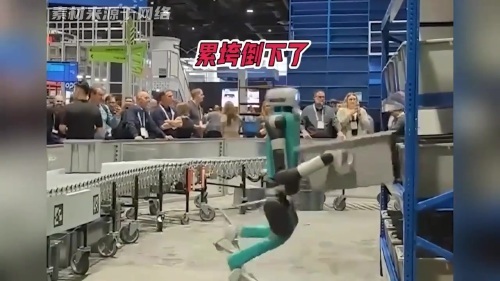 连续工作20小时的机器人“猝死”,机器人:这是人干的事