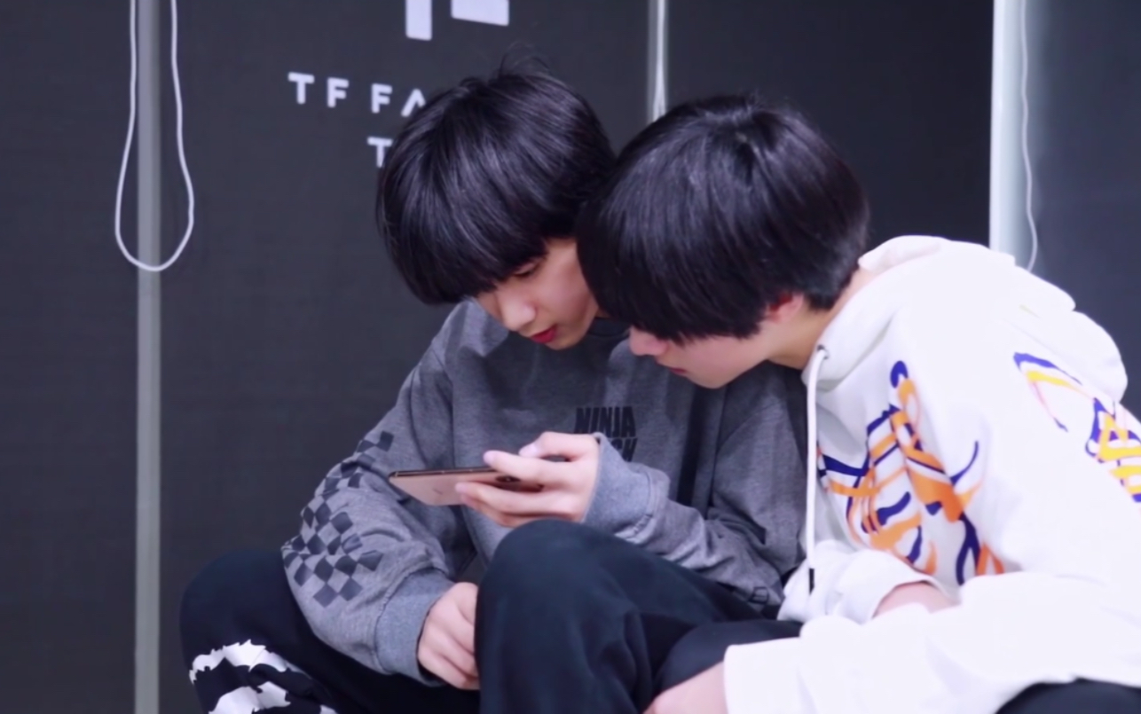 文朱/碗棍 刘耀文朱志鑫 TF二代三代05line日常训练 cut