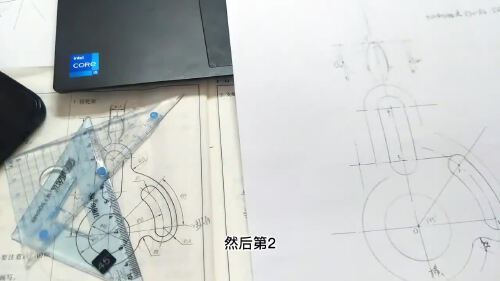 机械制图挂轮架尺规作图技巧