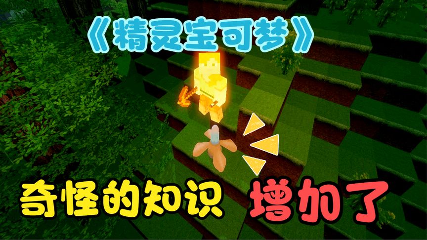 我的世界【精灵宝可梦】:奇怪的知识增加了?(第一集)