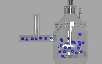 反应釜 停留时间分布 动画