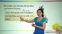 (1)语法:过去分词(二)作宾语补足语;