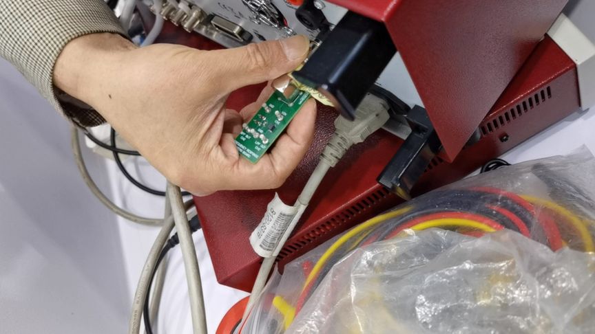 线路板滤波器用阻抗分析仪今晚测试