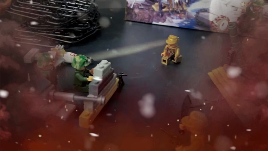 #拼装积木 #乐高 #拼装模型 #长津湖 今天带来的这款是抗战积木