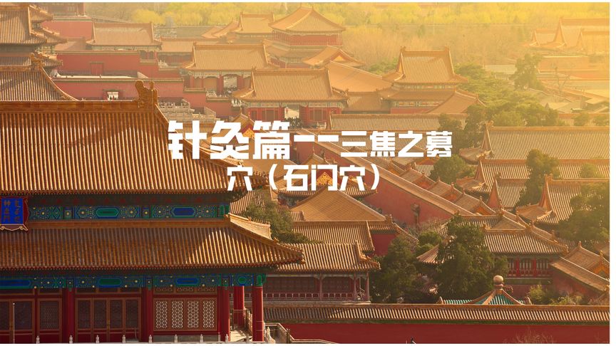 倪海厦--针灸篇30 三焦之募穴-石门穴
