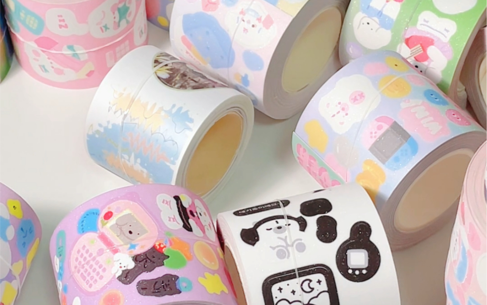 咕卡贴纸卷合集分享