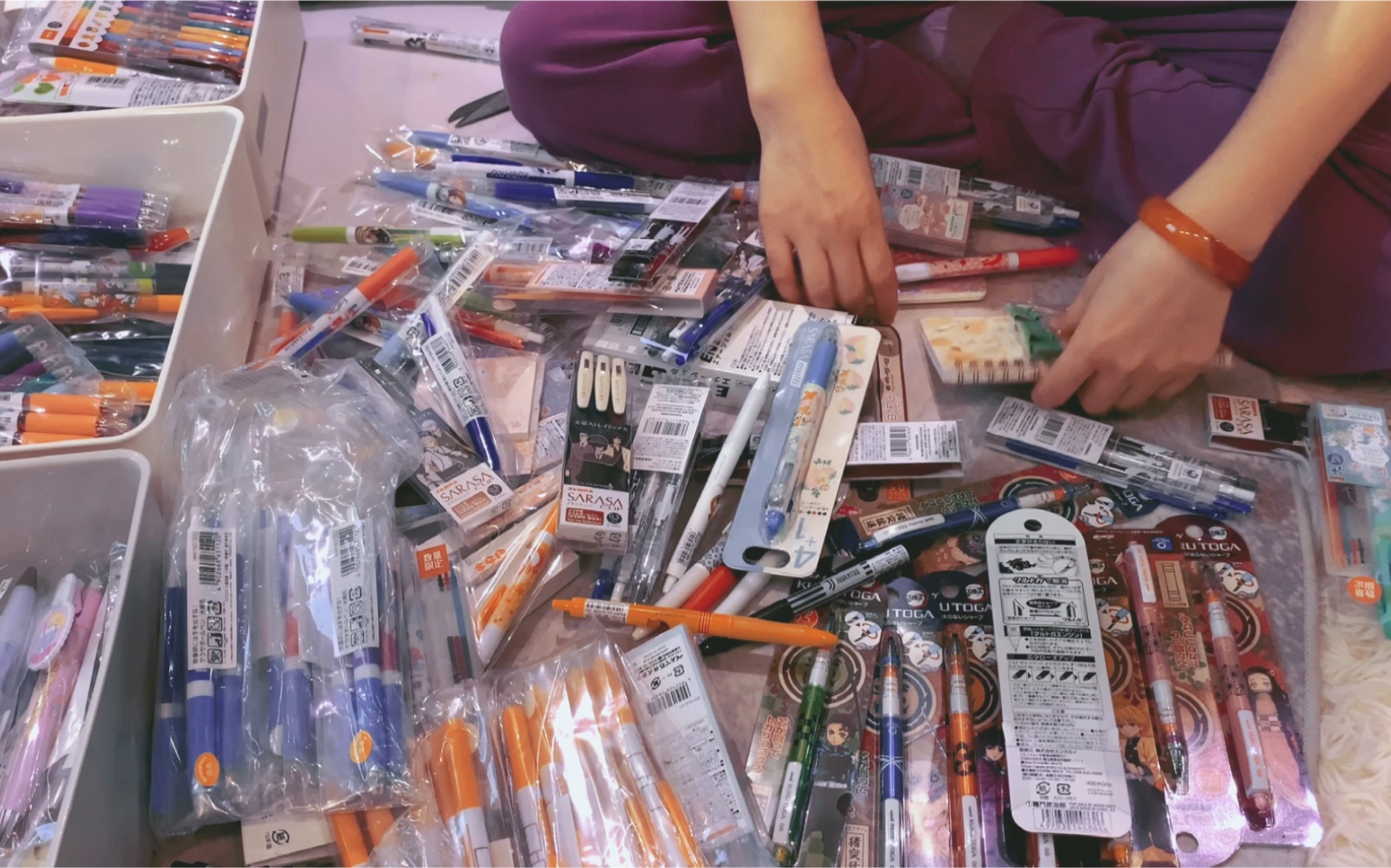 大型文具拆箱|带你们爽