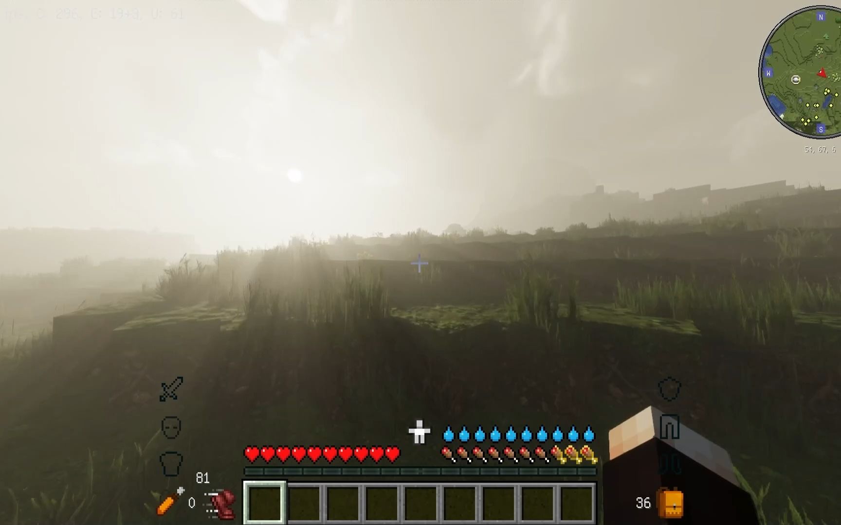 我的世界真实画质光影测试