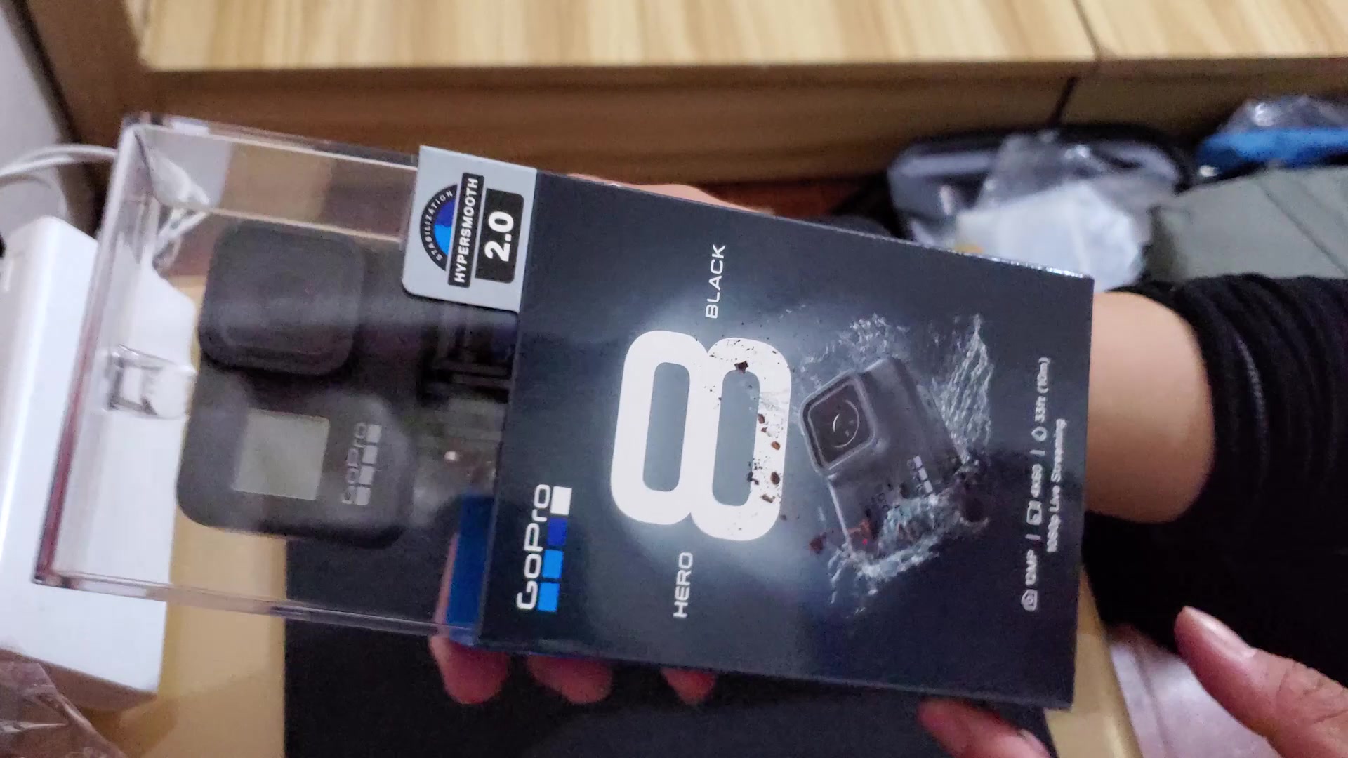 运动相机gopro8开箱