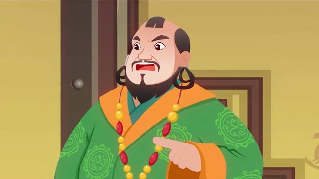 书法动漫颜真卿片段#国学智慧 #动漫 #感动 #国漫