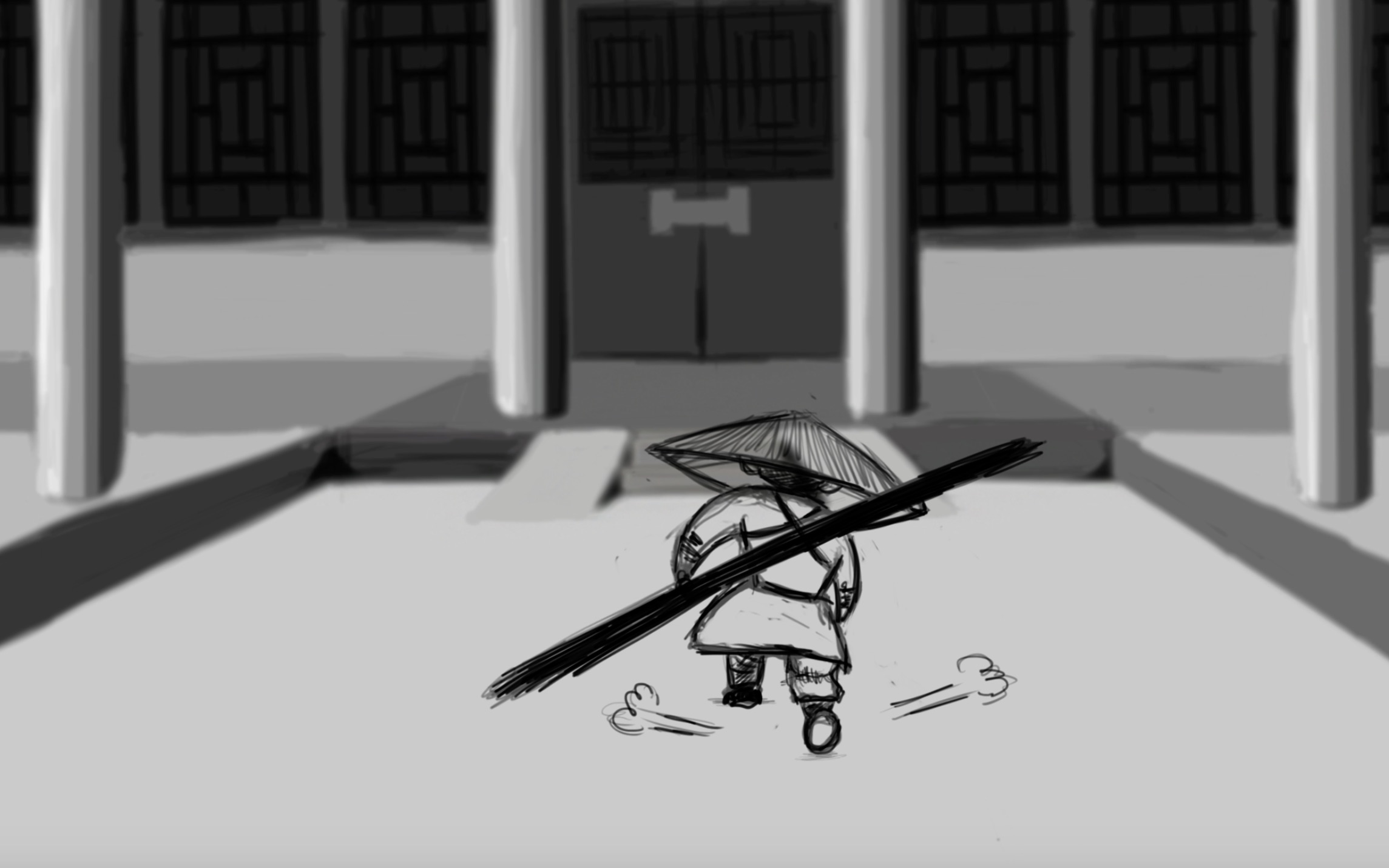 【自制动画】武打小人