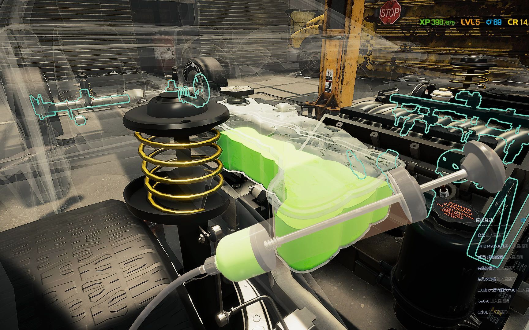 美式大V8也太难修了把【修车模拟器】