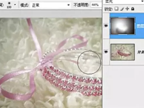 Photoshop实例教程cs3 PS 88渲染光照效果.镜头光晕.纤维.云彩效果...